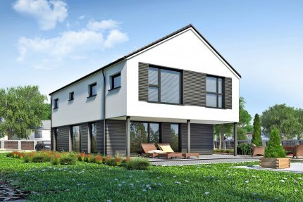 schlüsselfertige Fertighäuser aus Holz - Danwood